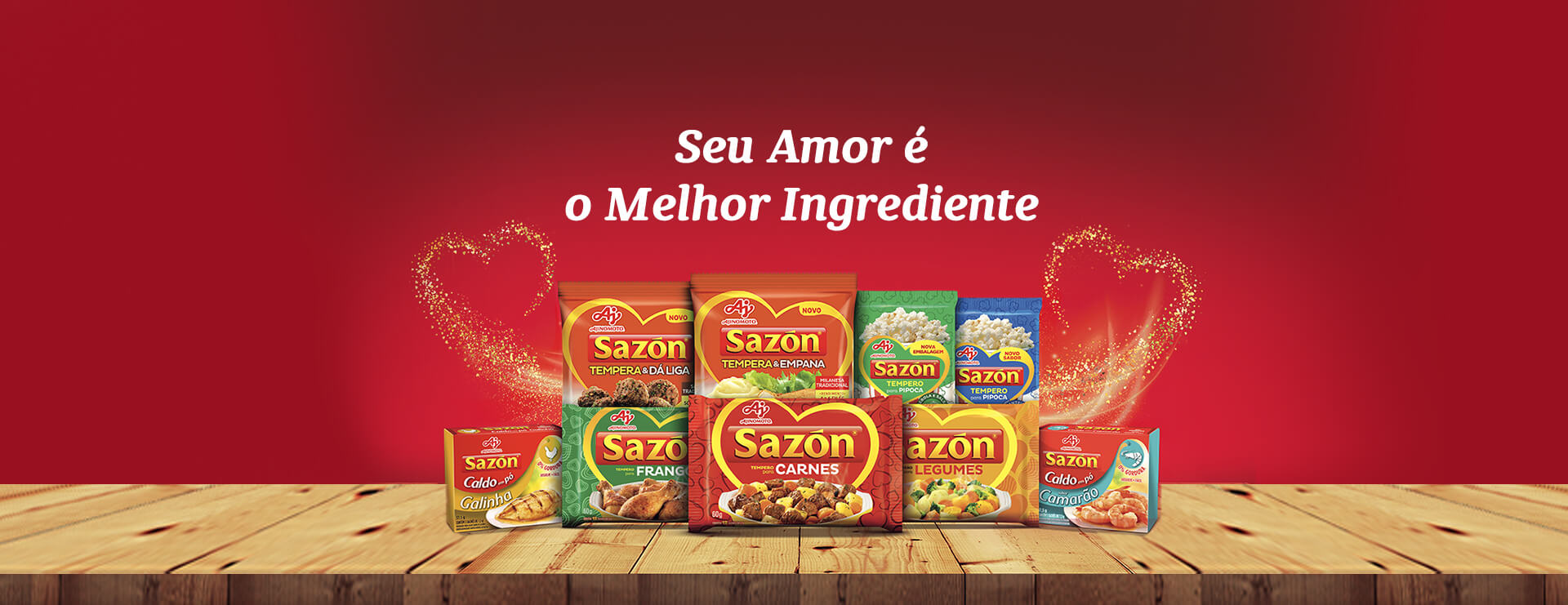 Produtos: Temperos e caldos! | SAZÓN®