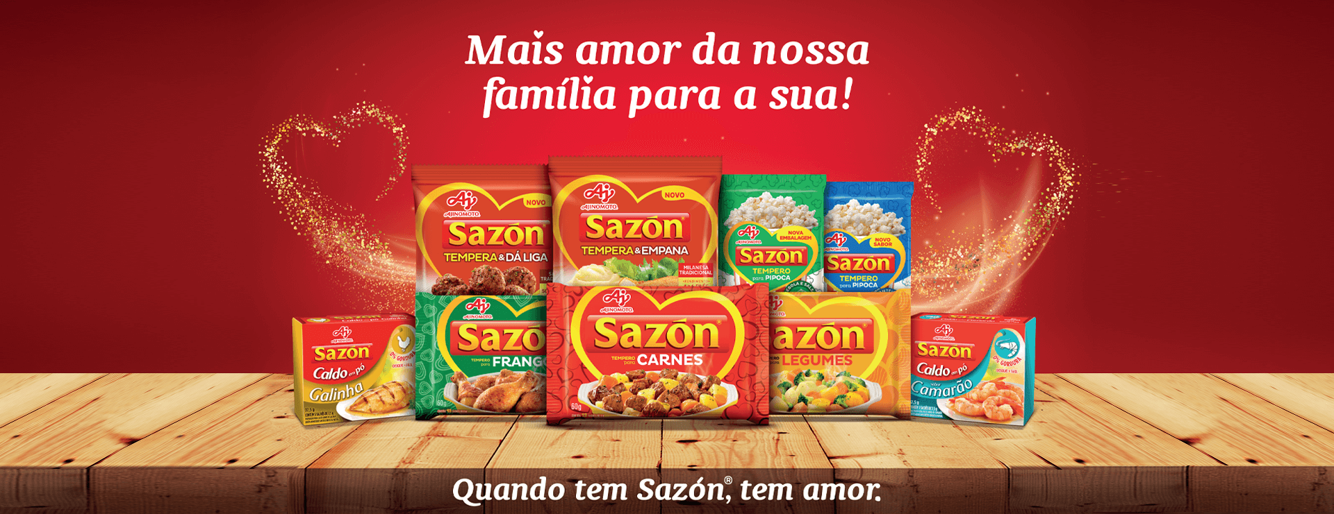Produtos - | SAZÓN® - Quando tem SAZÓN®, tem amor.